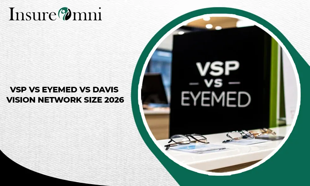 VSP vs EyeMed vs Davis Vision - Network Size 2026